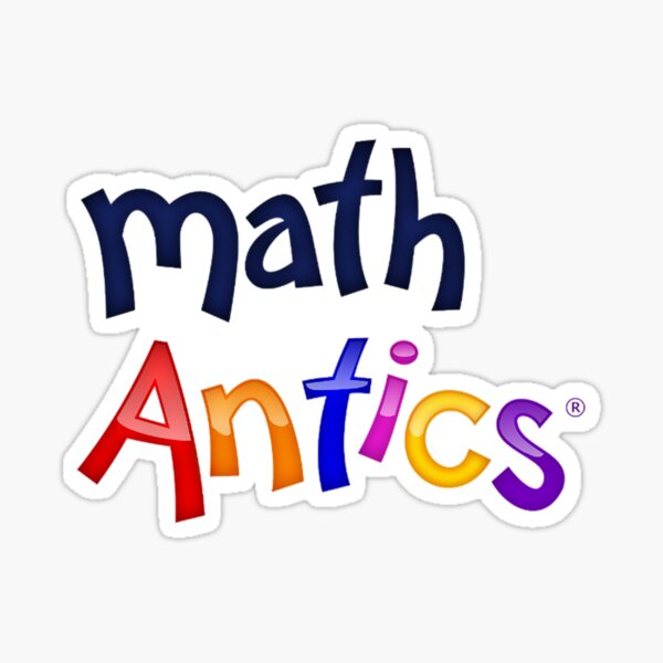 "Math Antics Colorful Logo" Sticker for Sale by ROBERTTAYLOR2 | Redbubble