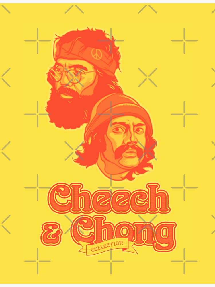 "Cheech & Chong Collection Poster" Sticker for Sale by ElKrakenLoco ...