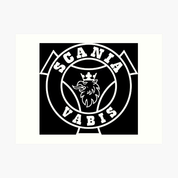 "TRUCK - "SCANIA VABIS" LOGO" Art Print for Sale by LeoLewis501 | Redbubble