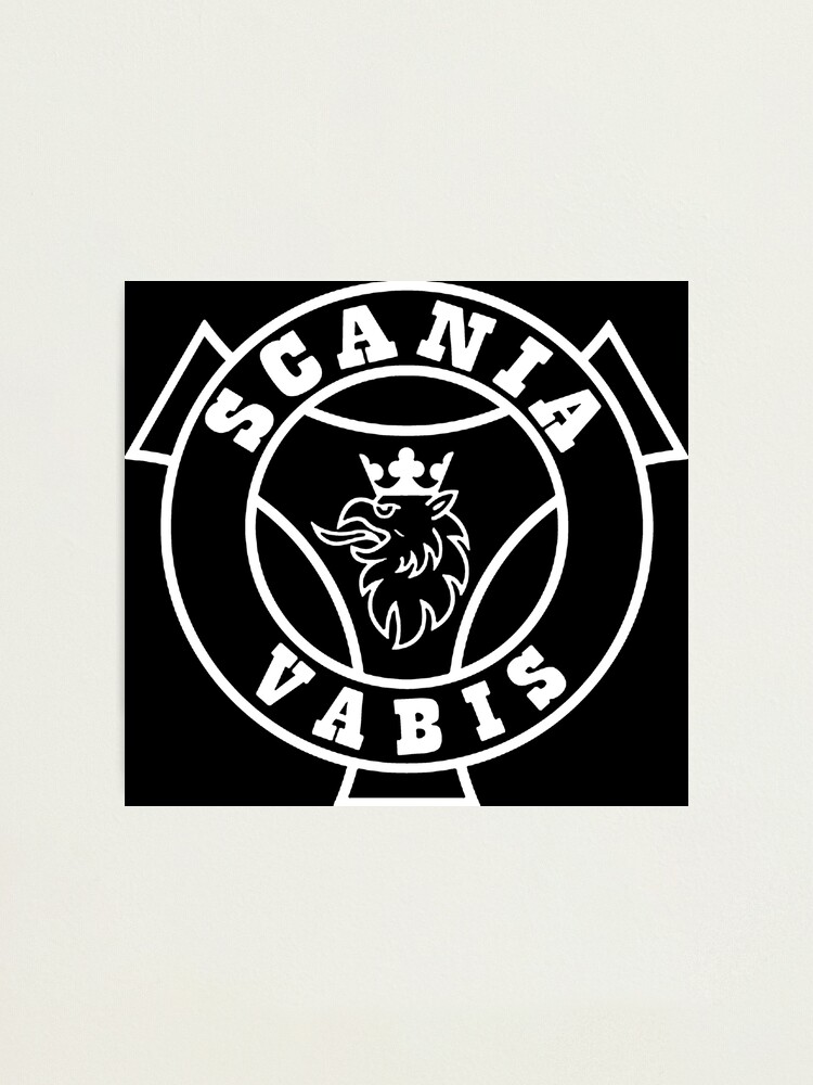 "TRUCK - "SCANIA VABIS" LOGO" Photographic Print for Sale by ...