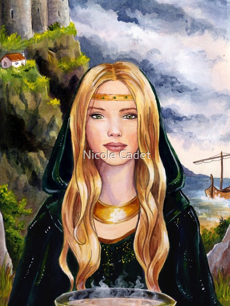 "Eriu - Irish Goddess" iPhone Case for Sale by NicoleCadet13 | Redbubble