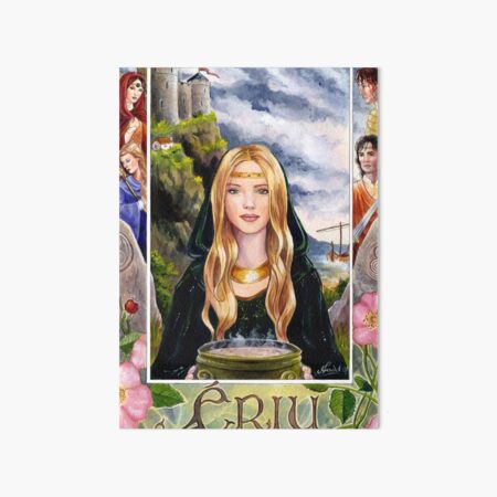 "Eriu - Irish Goddess" Art Board Print by NicoleCadet13 | Redbubble