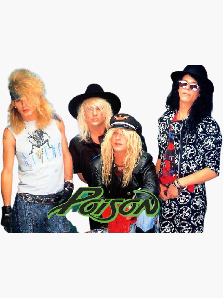 "Poison" Sticker for Sale by HEAVYZONE | Redbubble