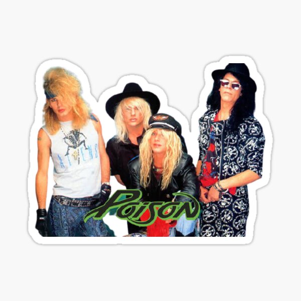 "Poison" Sticker for Sale by HEAVYZONE | Redbubble