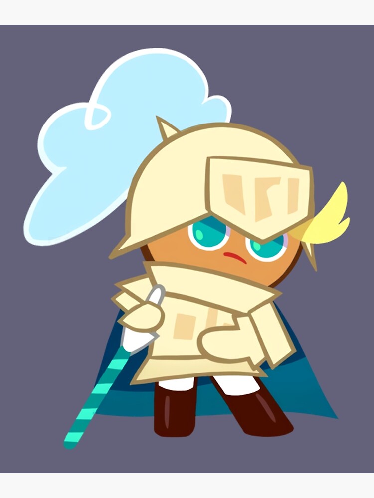 "Knight Cookie! Cookie Run Kingdom" Poster for Sale by funnyzoey ...