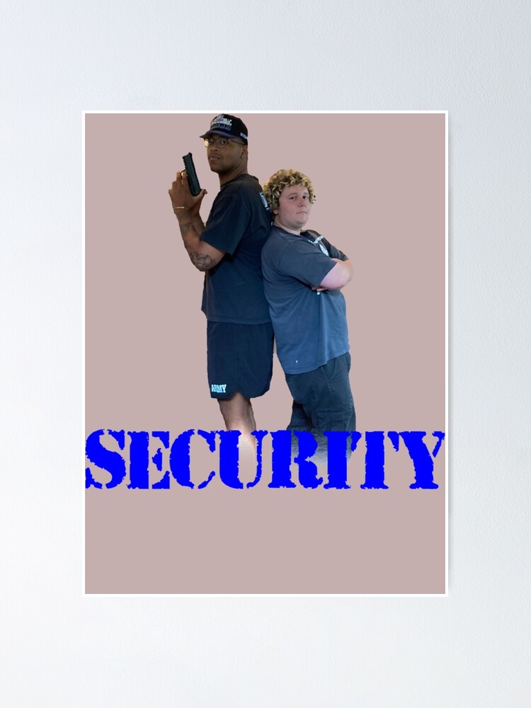 "the security detail " Poster by PrintiesArts | Redbubble