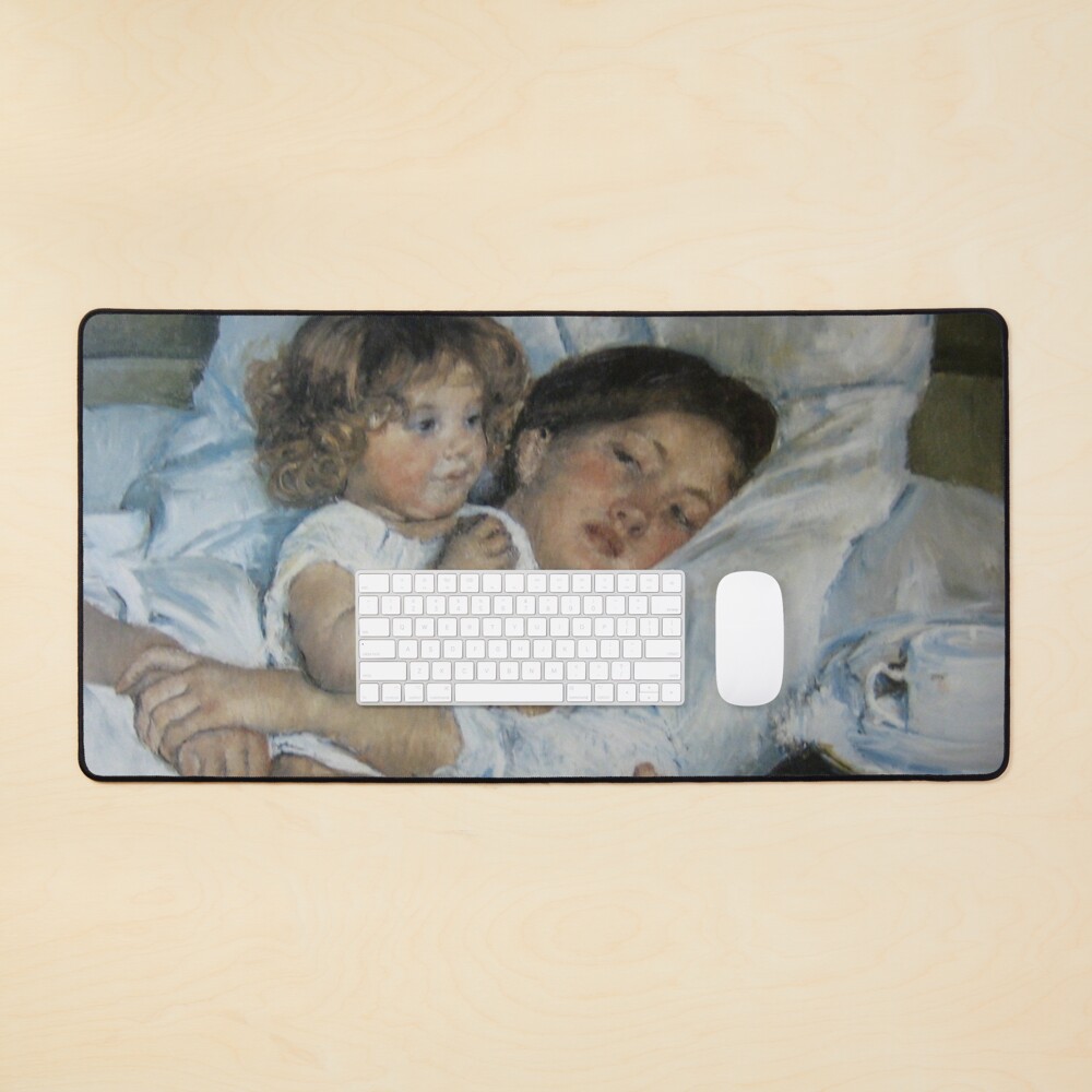 "Mary Cassatt's Breakfast in Bed" Poster for Sale by mosfunky | Redbubble