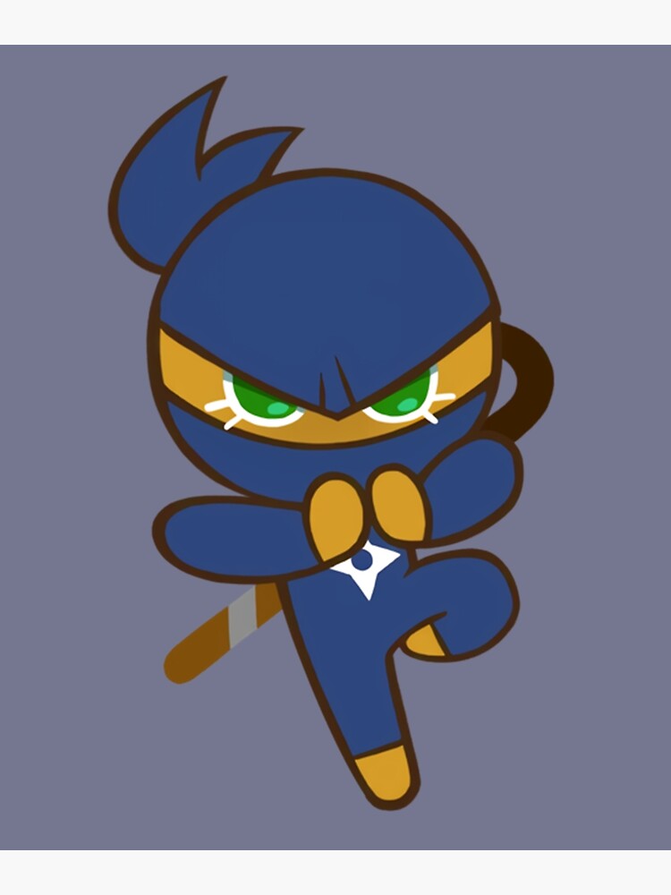 "Ninja Cookie! Cookie Run Kingdom" Poster for Sale by funnyzoey | Redbubble