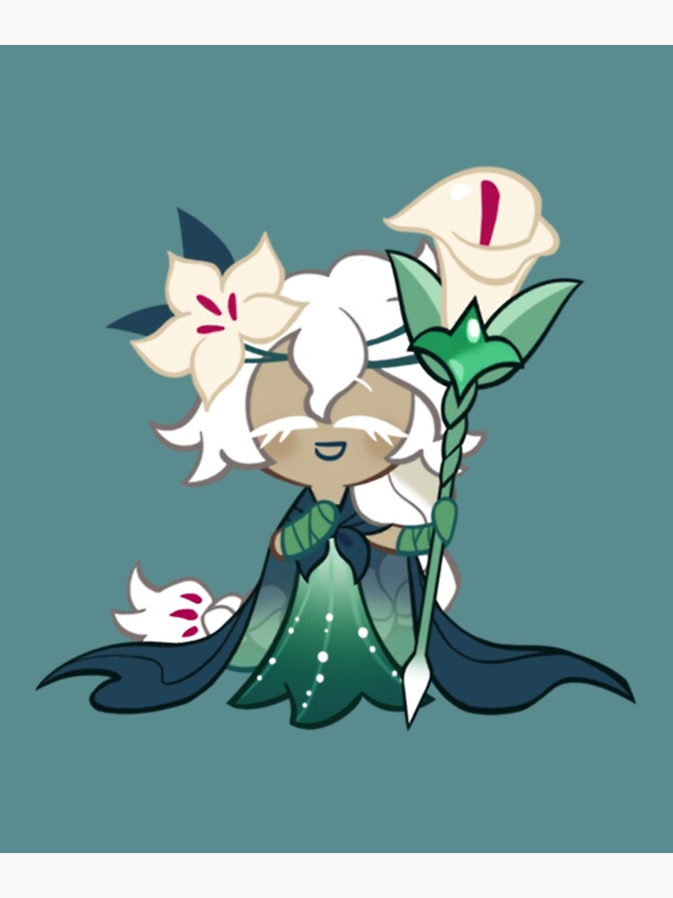 "White Lily Cookie! Cookie Run Kingdom Long" Poster for Sale by ...