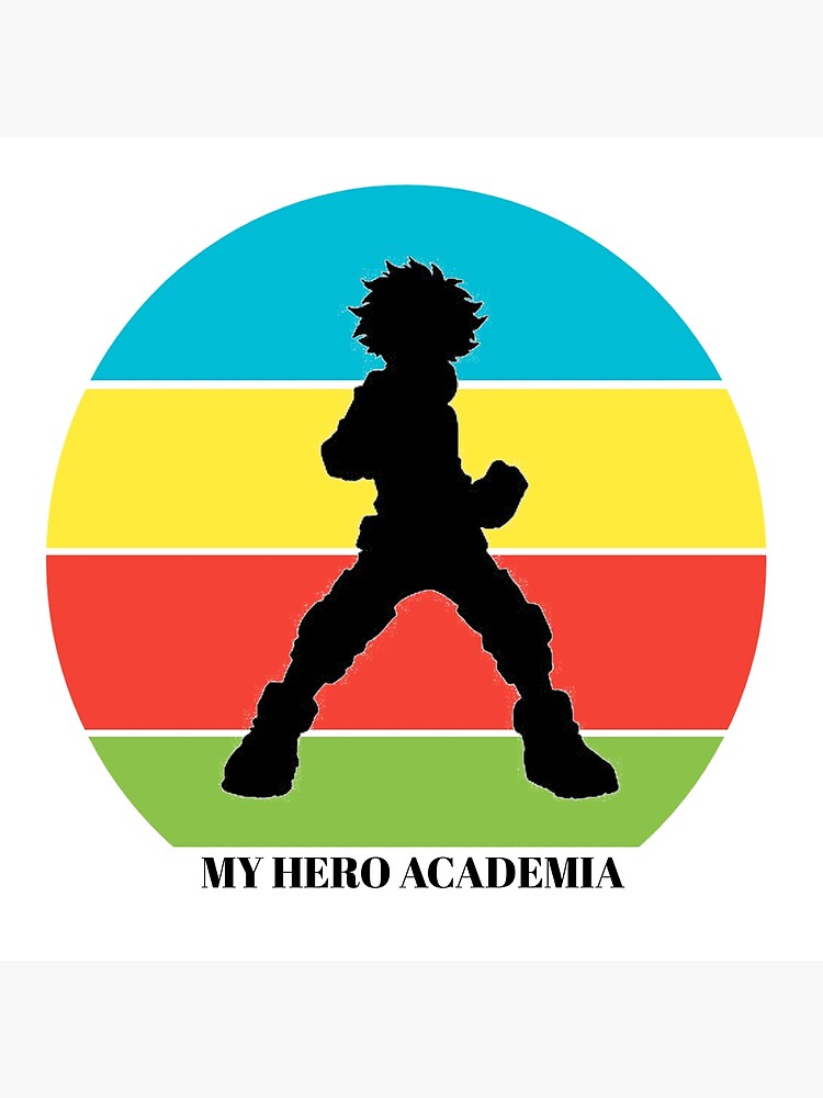 "My Hero Academia anime logo " Poster for Sale by moctopikshop | Redbubble