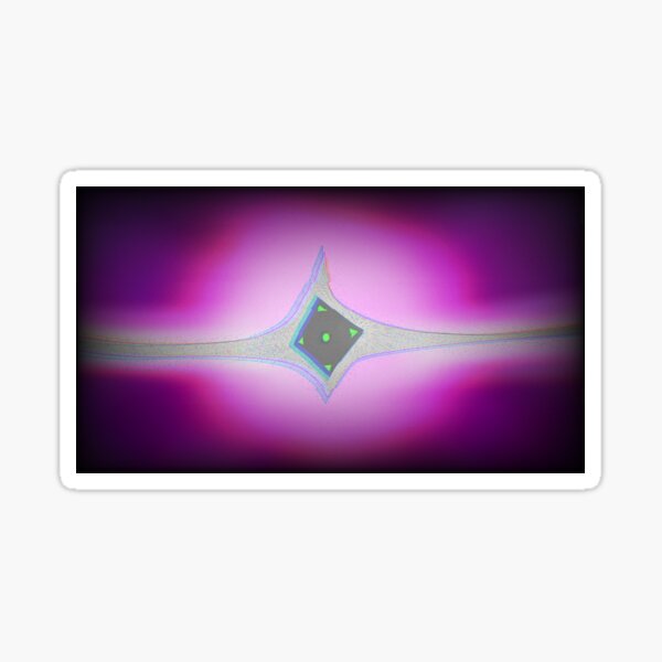 "Space Anomaly" Sticker by Ganx | Redbubble