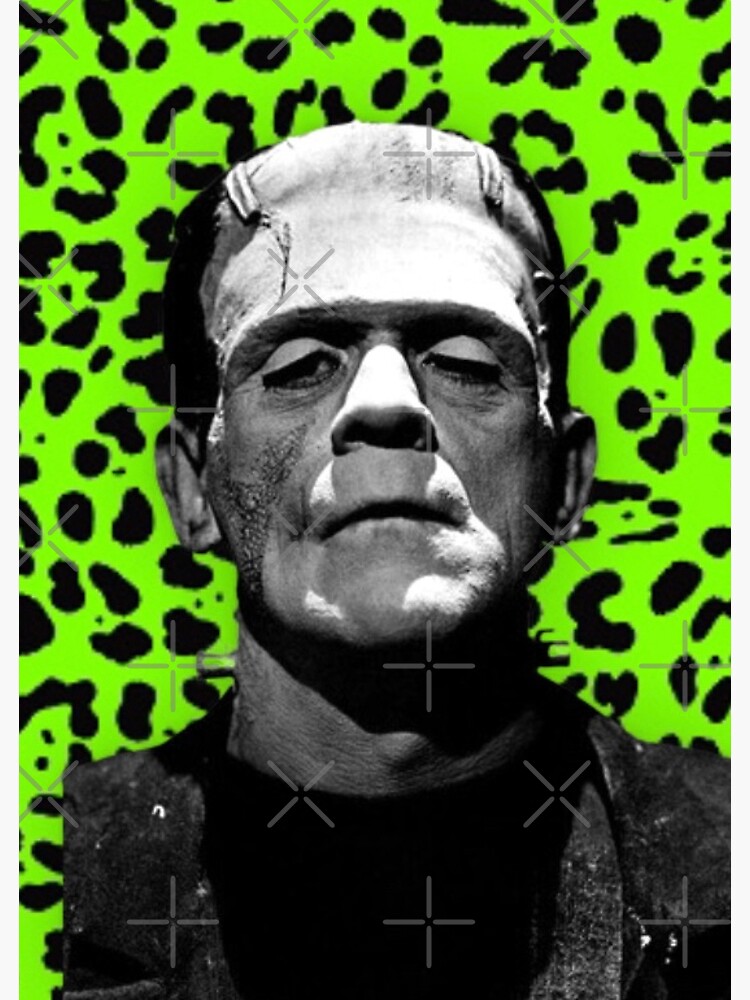 "Frankenstein punk leopard " Poster for Sale by Spooky Witch Dream ...