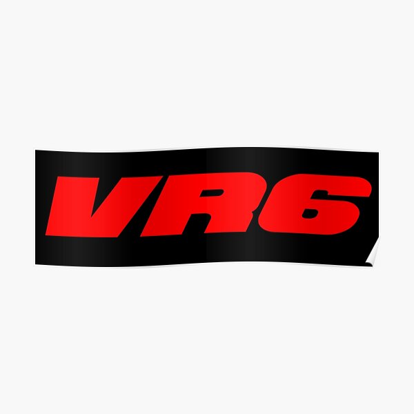 "VR6 Engine VR6 Motor VR six" Poster by socialphobian | Redbubble