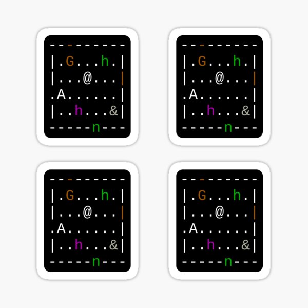 "Social Distancing! ASCII" Sticker for Sale by WPahat | Redbubble