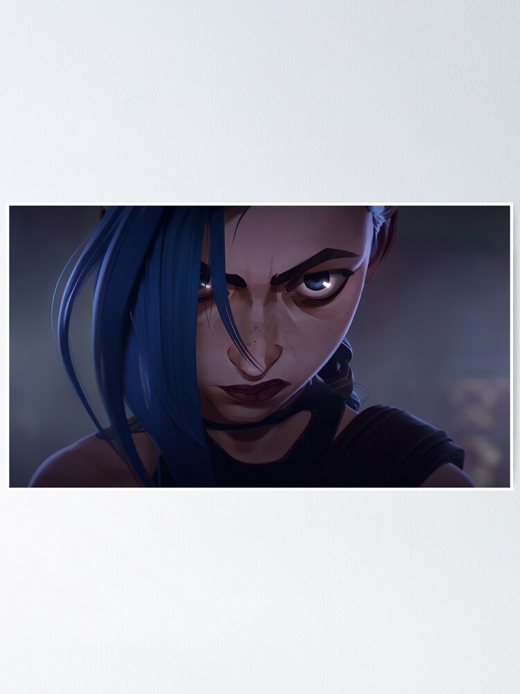"Jinx death stare" Poster by pine-alliegator | Redbubble