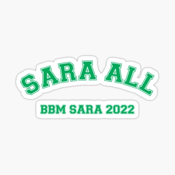 "Sara All BBM SARA 2022 Baseball ¾ Sleeve" Sticker for Sale by ...
