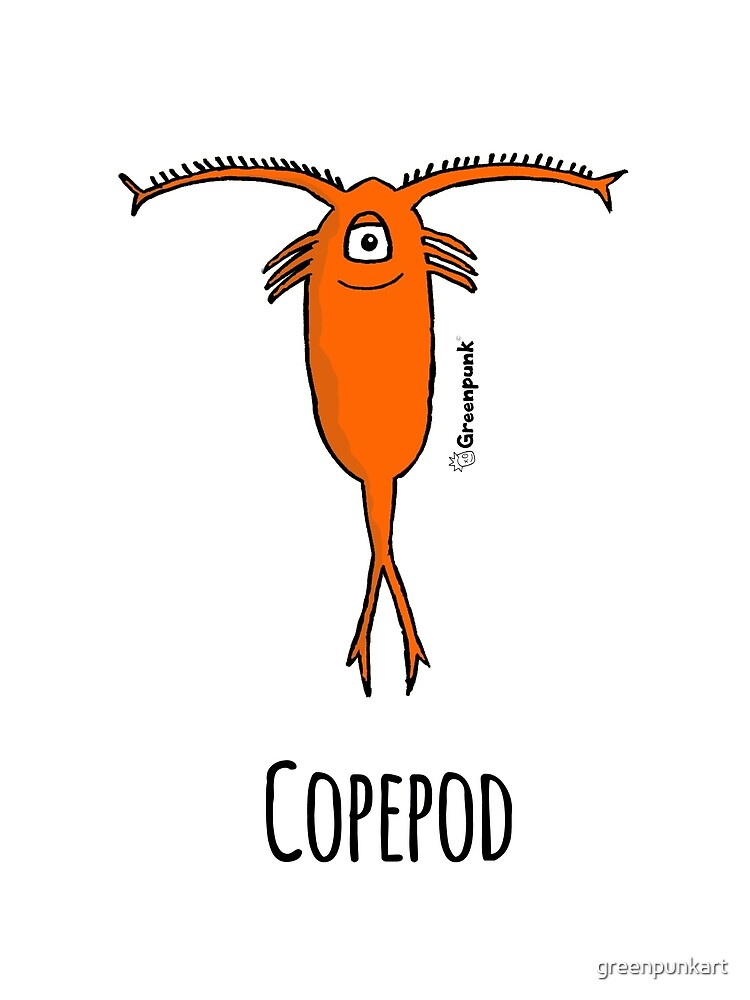 "Copepod" Art Print by greenpunkart | Redbubble