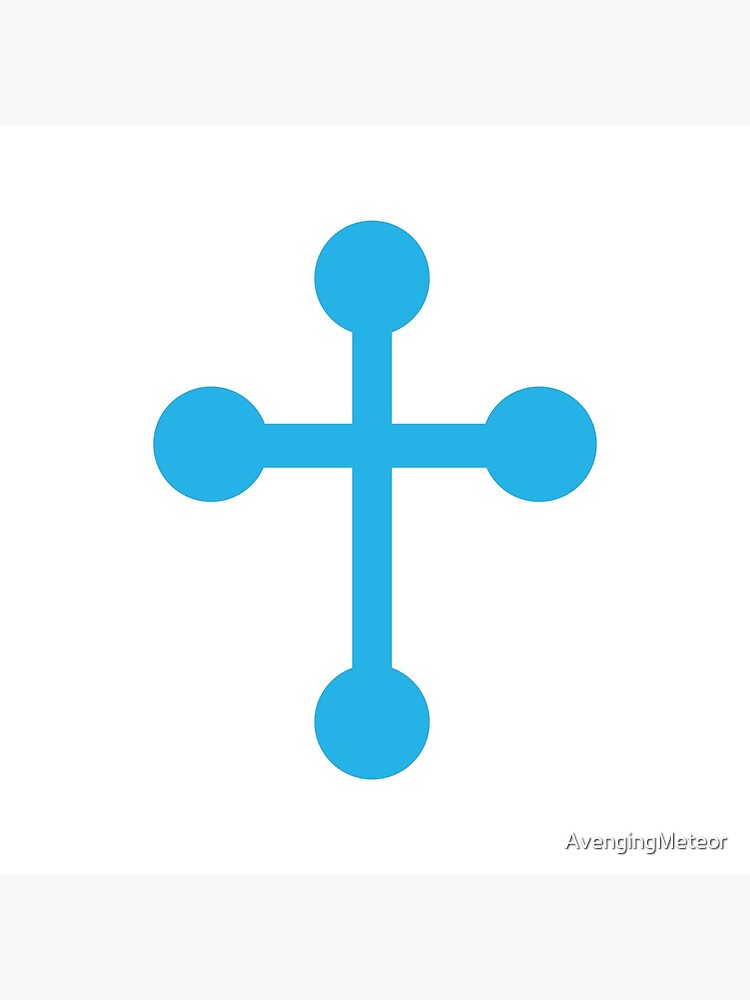 "Map Symbol – Cathedral or Abbey" Poster for Sale by AvengingMeteor ...