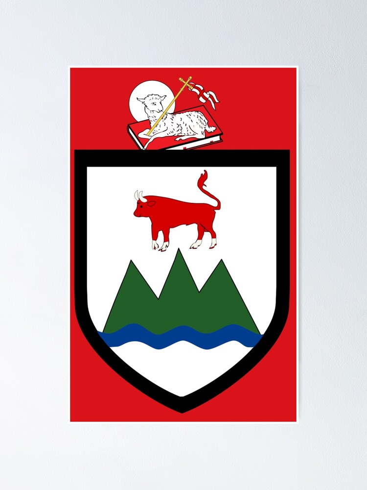 "Coat of Arms of Cayey, Puerto Rico" Poster for Sale by Shav | Redbubble