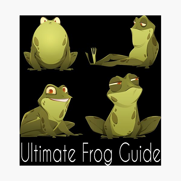 Lámina fotográfica « Guía definitiva de ranas Amante de las ranas ...