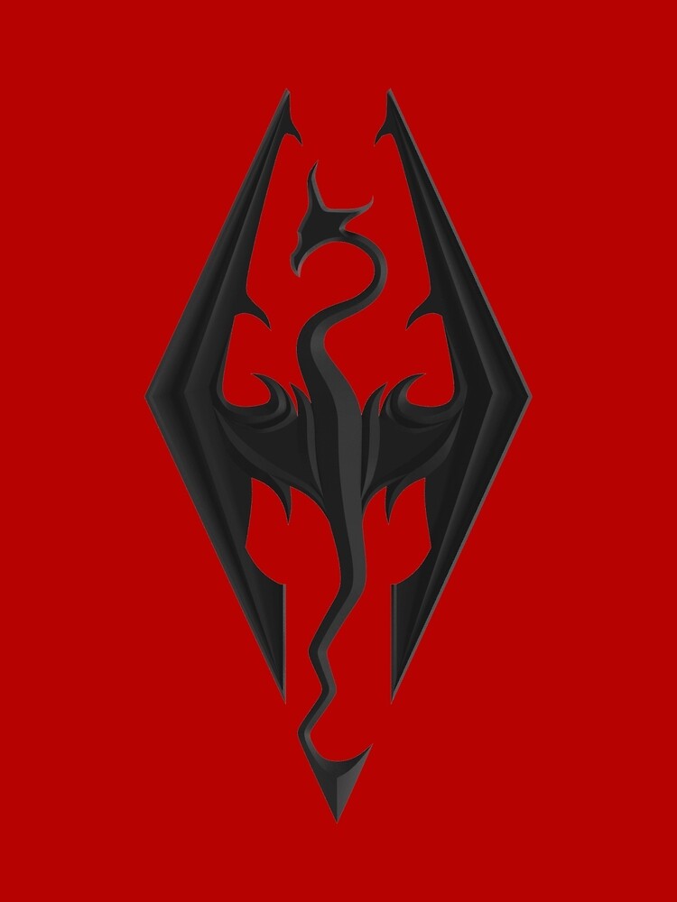 "Skyrim / Elder scrolls - Imperial faction logo" Canvas Print by ...
