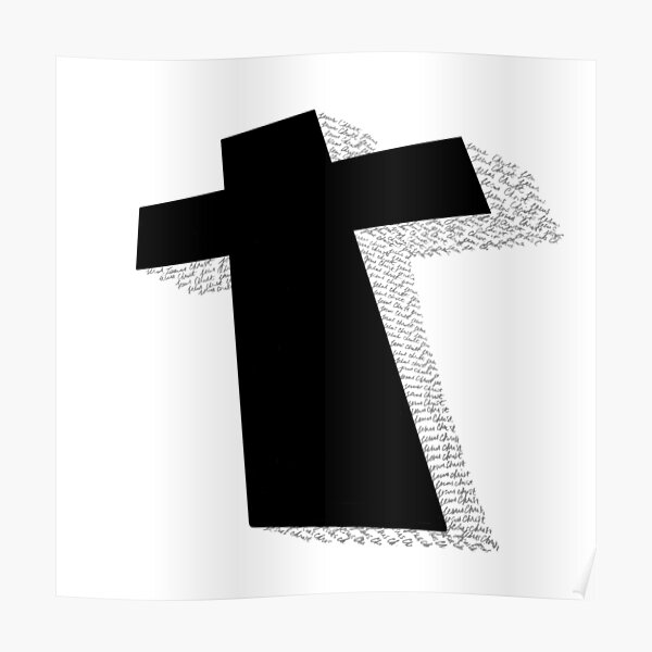 "JC Cross" Poster for Sale by jenscreatesart | Redbubble
