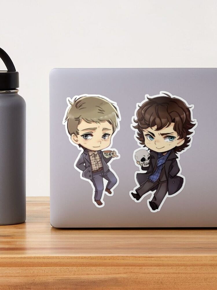 Chibi Sherlock Og John Curious Incidents: The Adventures Of Sherlock