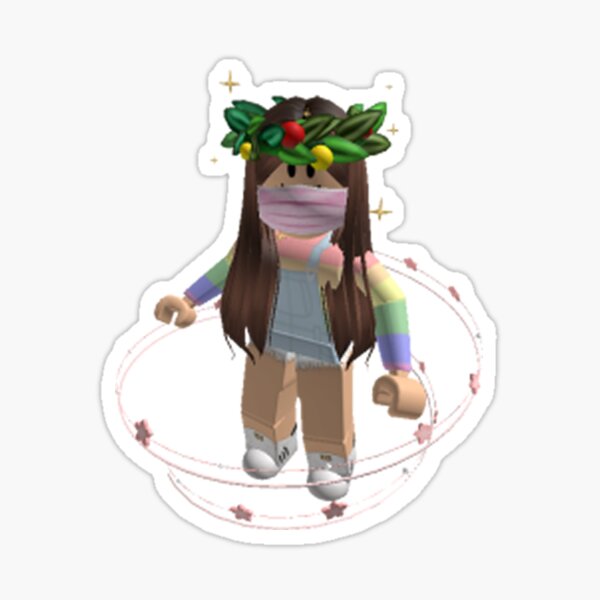 "Roblox Girl Avatar" Sticker by Roblox-art | Redbubble