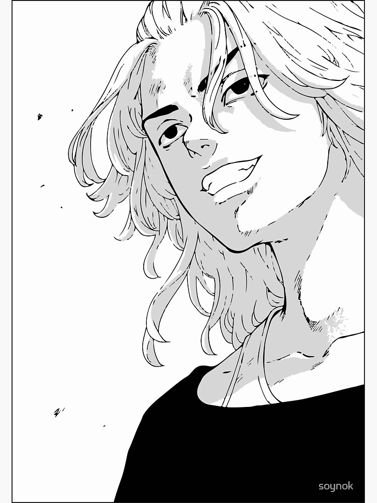 " Mikey Tokyo Revengers- Manga Panel" Art Print by soynok | Redbubble