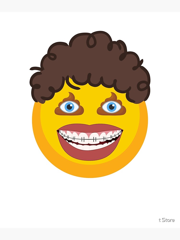 "Just poop Kate Emoji - I caca Sticker" Art Print for Sale by ...