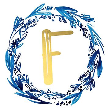 "F" Sticker for Sale by mjm412 | Redbubble