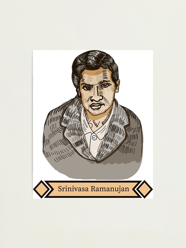 Impression photo « Mathématicien Srinivasa Ramanujan | affiche du ... Impression photo « Mathématicien Srinivasa Ramanujan | affiche du ...