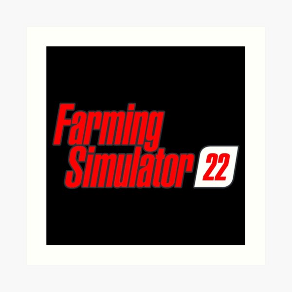 "Farming Simulator 22 logo" Art Print by Ruwans | Redbubble