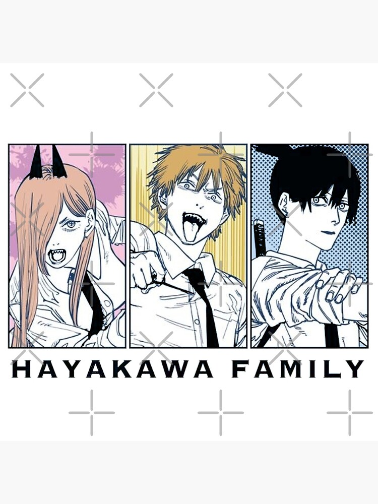 "Hayakawa Family " Poster for Sale by Anime-Express | Redbubble