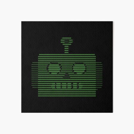 "Robot Emoji Ascii Art" Art Board Print for Sale by typo-n-quotes ...