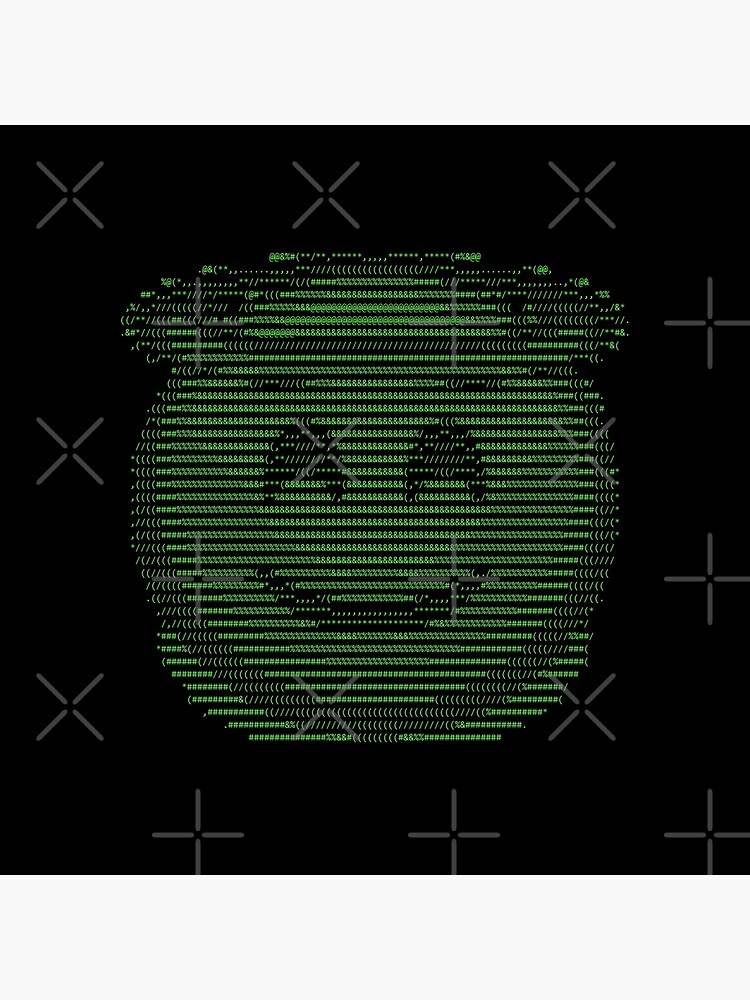 "Halo Emoji Ascii Art" Art Board Print for Sale by CodingStore ★★★★★ | Redbubble
