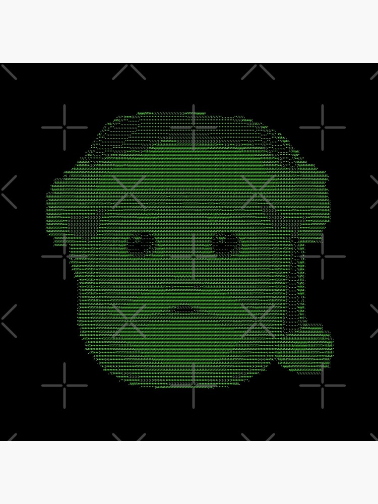"Santa Claus Emoji Ascii Art" Art Board Print for Sale by CodingStore ...