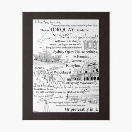 "Fawlty Towers - Basil vs Mrs Richards. Torquay Hotel Bedroom Window ...