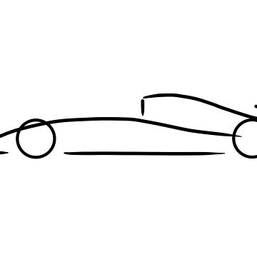 "Minimal F1 car drawing" Canvas Print for Sale by goshubh | Redbubble