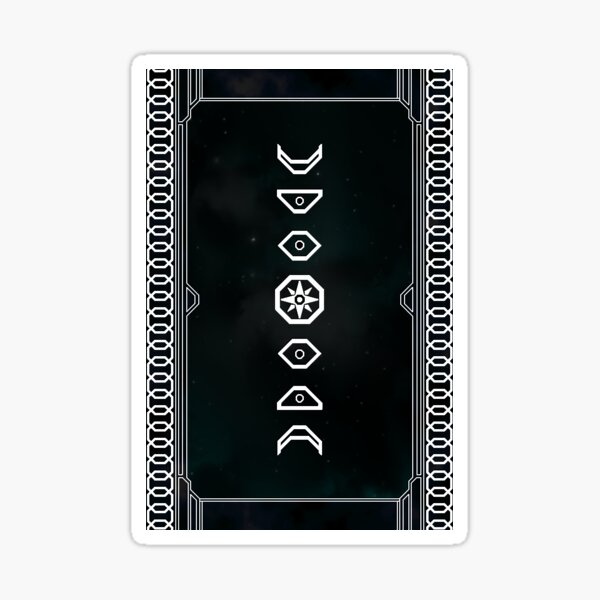 "Geometric Alignment" Sticker for Sale by -Varro- | Redbubble