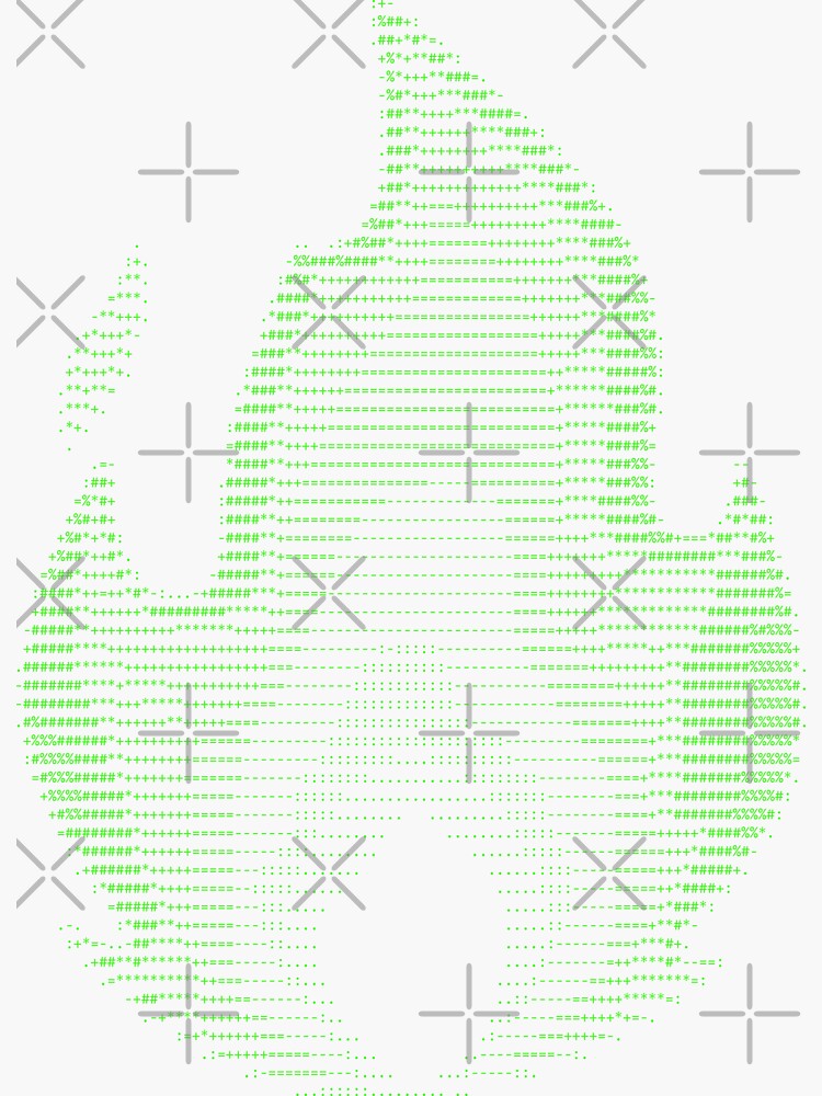 "Fire Emoji Ascii Art" Sticker for Sale by typo-n-quotes | Redbubble