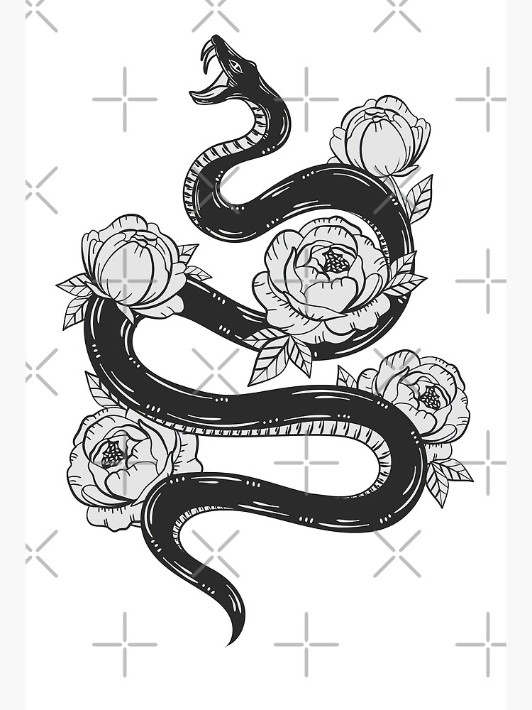 Gothic Snake Tattoos
