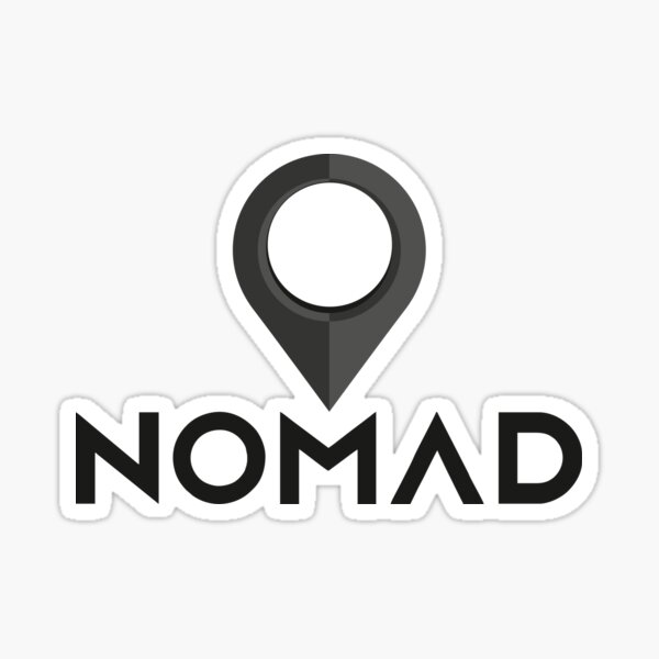 "Nomad" Sticker by Vuk88 | Redbubble