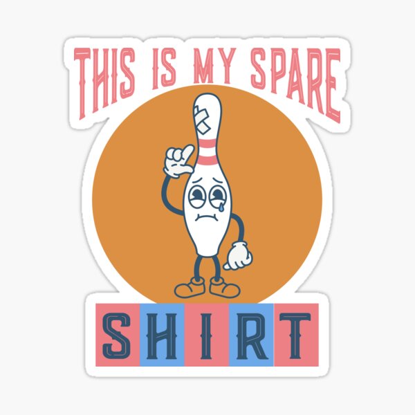 "This Is My Spare" Sticker for Sale by Alien-Bee-Sport | Redbubble