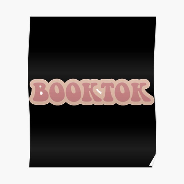 "booktok " Poster for Sale by Marlodesign | Redbubble