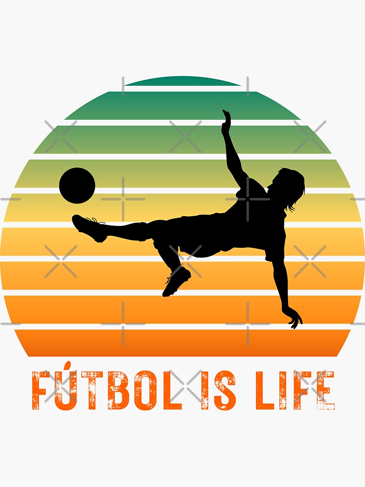 "FUTBOL IS LIFE Vintage gifts for soccer lovers, football players, and ...
