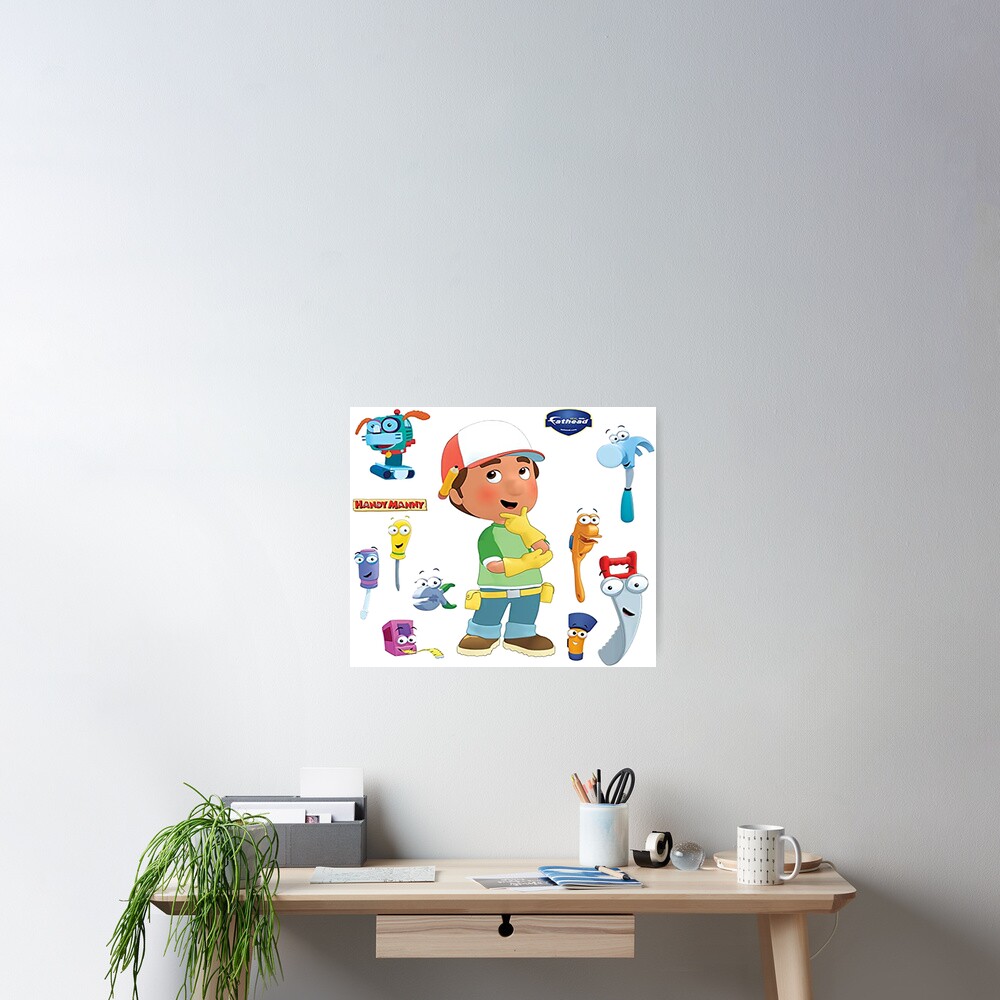 "Handy Manny" Poster for Sale by Parkid-s | Redbubble