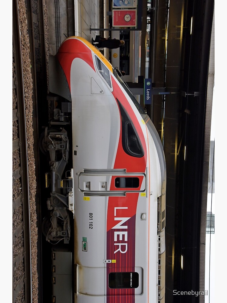 "LNER Azuma 801 high speed train at Leeds Station" Photographic Print ...
