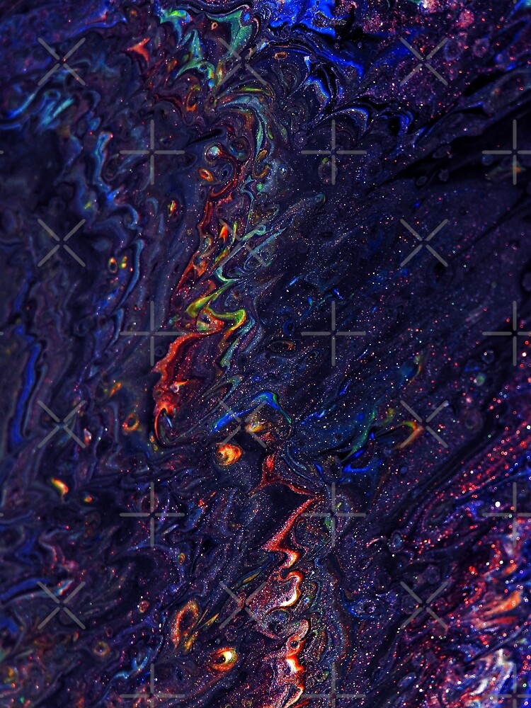 "Colorful Sky and Stars, Visual Art of the Galaxy" Poster for Sale by ...