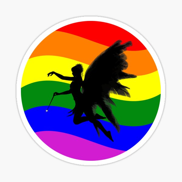 "LGBTQ Pride - Fairies" Sticker for Sale by Pride-Arts | Redbubble